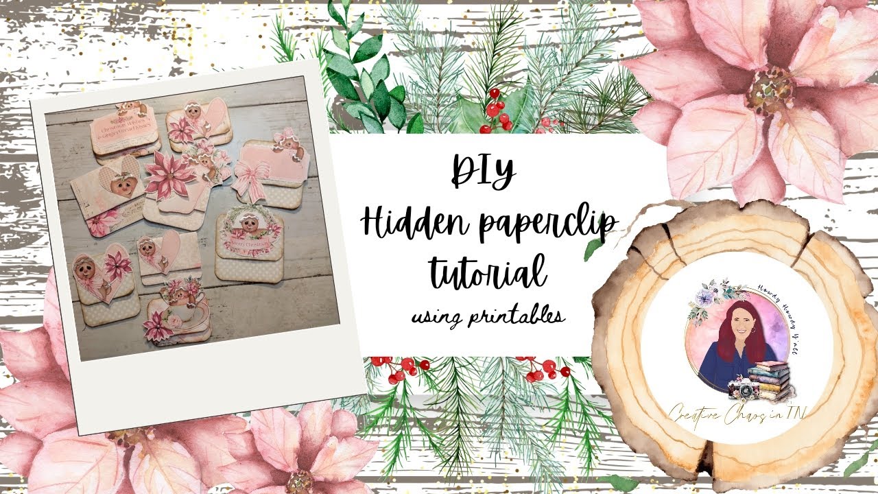 DIY Hidden Paperclip Tutorial - YouTube
