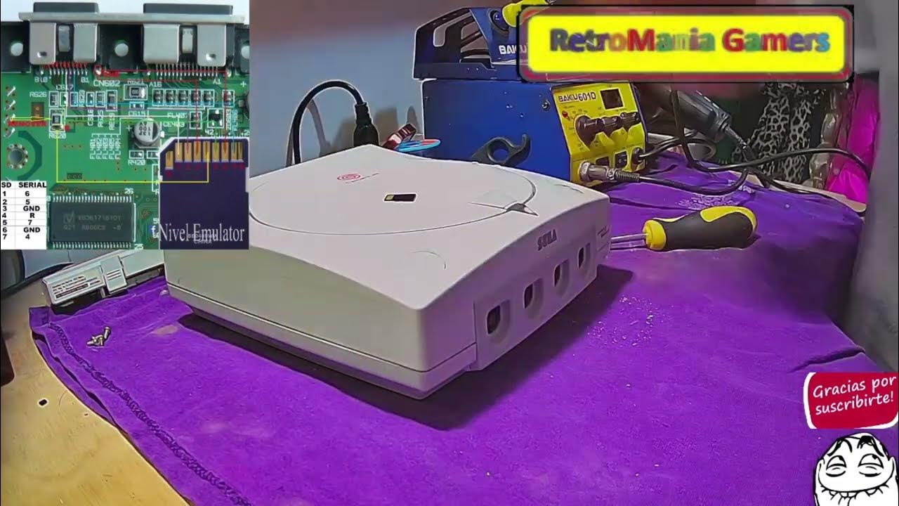 Dreamcast Mod (Dreamshell) - YouTube