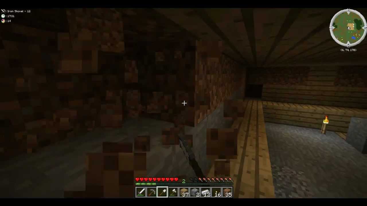 Minecraft Let´s Play #013 - Der Keller nimmt Struktur an - (HD) - YouTube