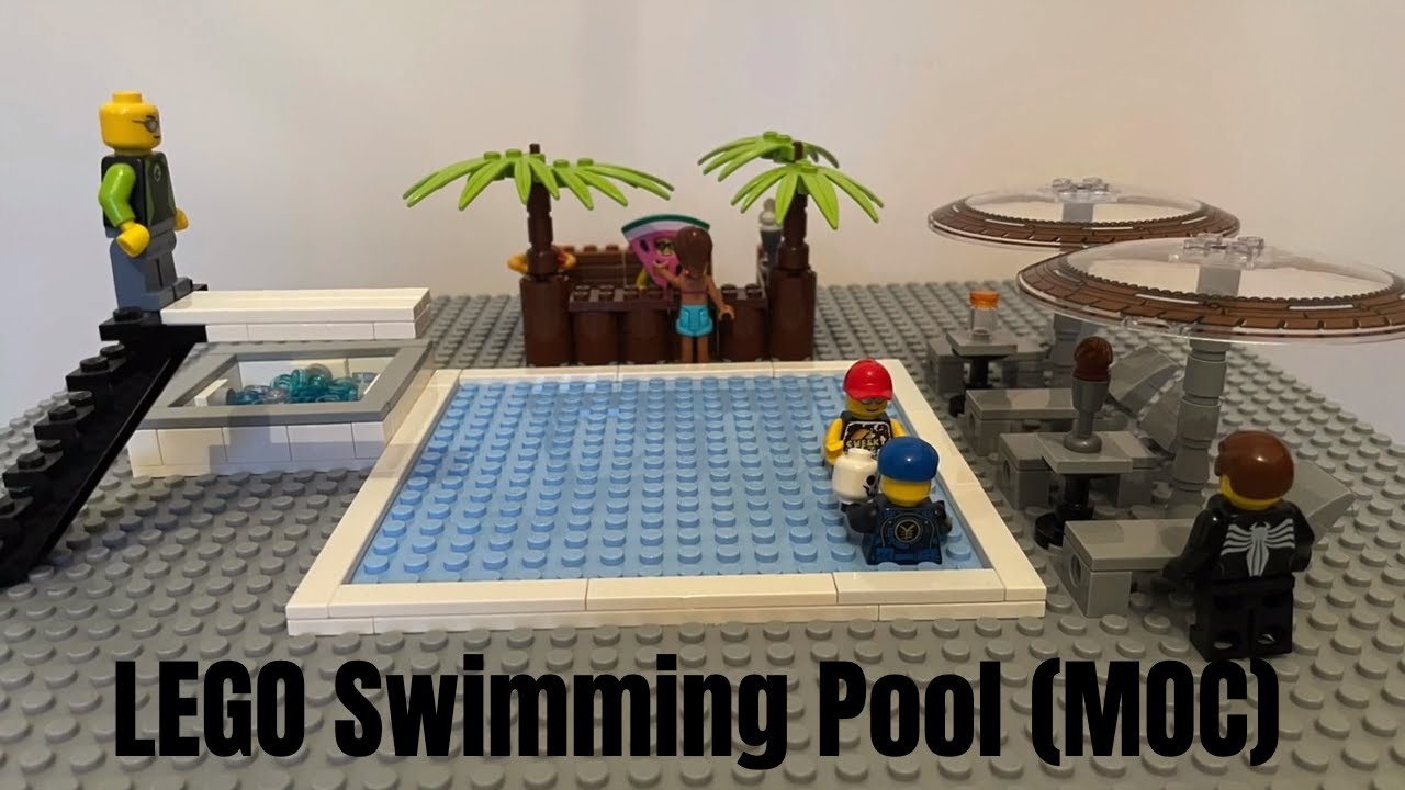 LEGO Swimming Pool MOC - YouTube