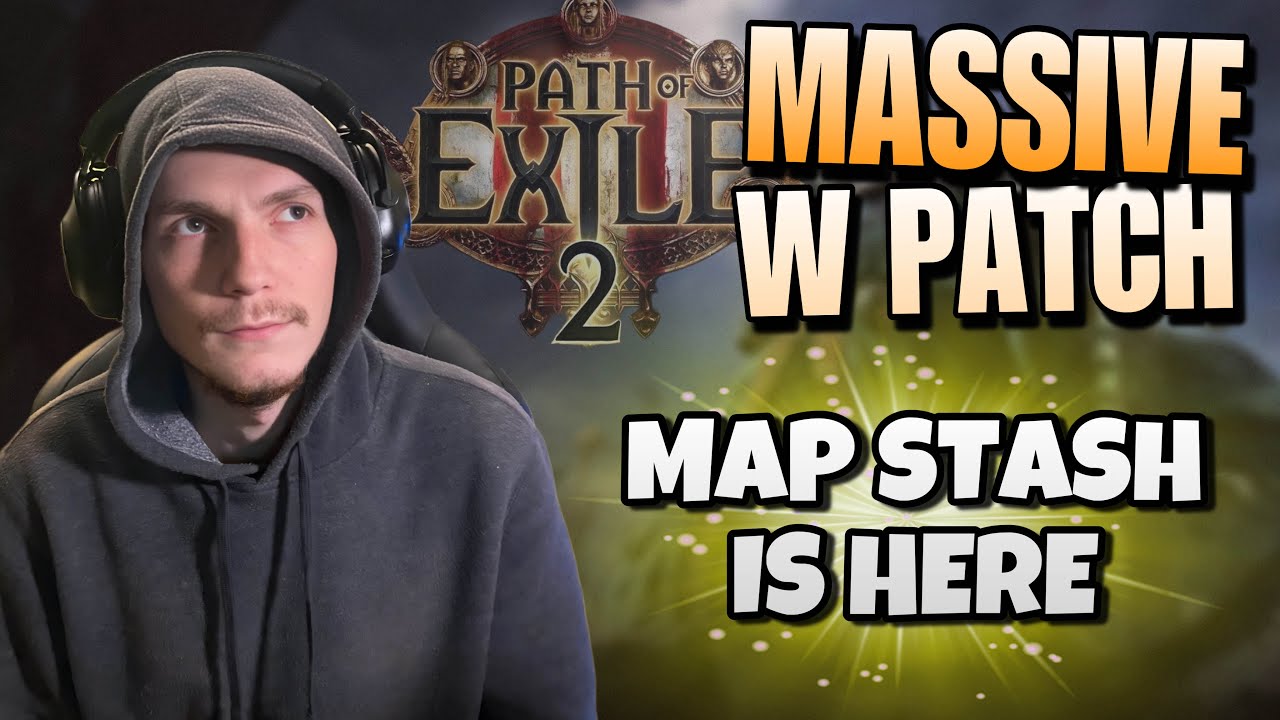 THE MAP STASH TAB IS FINALLY HERE! W GGG PATCH | Path of exile 2 | POE ...