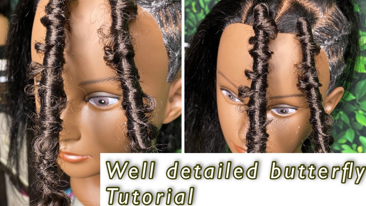 VERY DETAILED HOW TO DO BUTTERFLY LOCS FOR BEGINNERS | butterfly locs ...