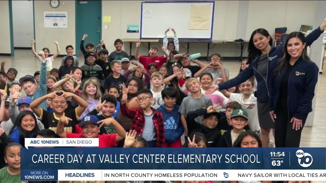 Career Day at Valley Center Elementary School - YouTube