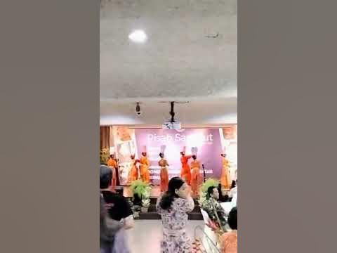 kakak abel Tari tandok acara pisah sambut Romo lucky dan Romo hardijantan - YouTube