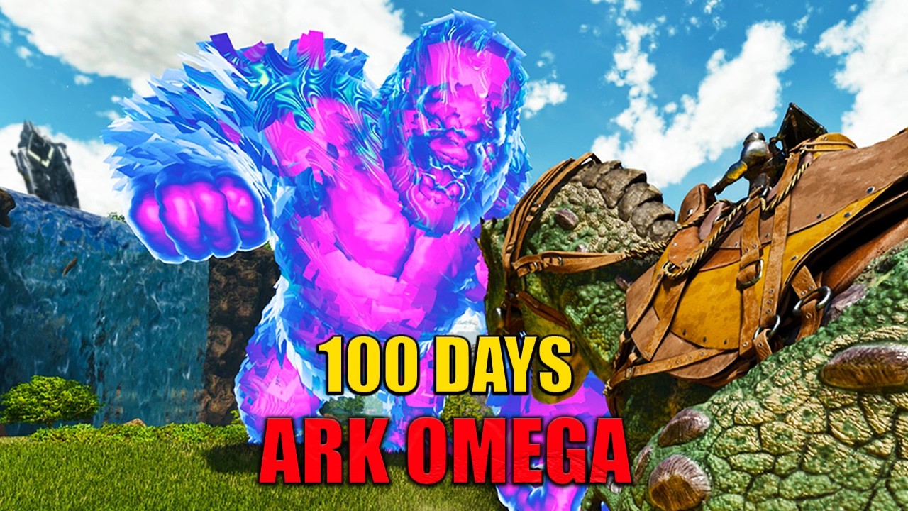 I Spent 100 Days In Ark Omega Ascended, Here's What Happened! - YouTube