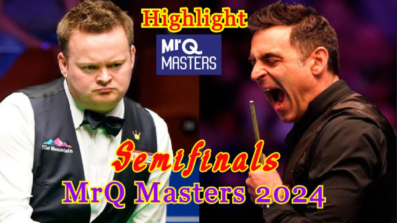 Ronnie O'Sullivan vs Shaun Murphy S/F Highlight MrQ Masters 2024 Snooker - YouTube