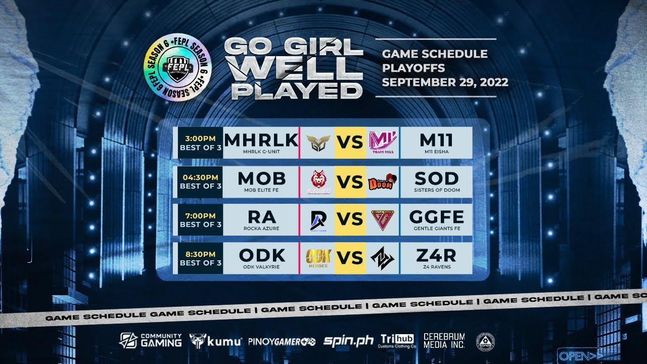 FEPL Season 6 PLAYOFFS Day 1 - YouTube