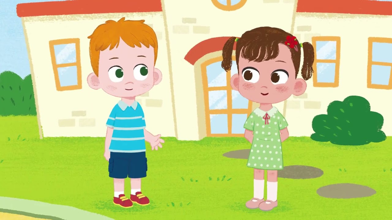 Little Hands 1 Unit 1 Chant - What's your name? - YouTube