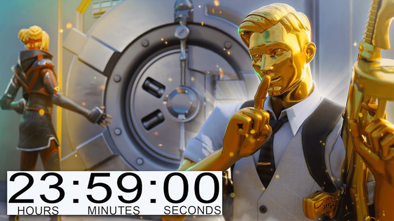 I pretended to be MIDAS for 24 HOURS in Fortnite... - YouTube