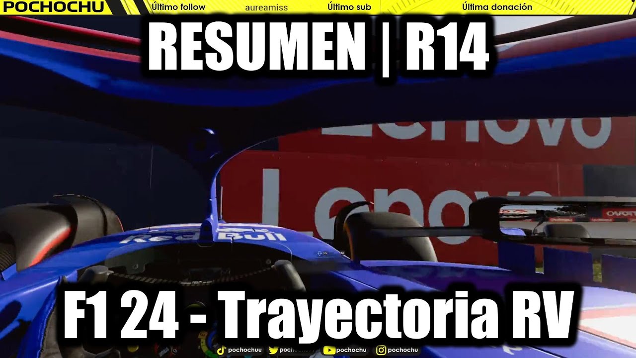 F123 Realidad Virtual! - Resumen R14 - Trayectoria - YouTube