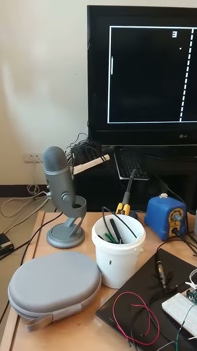 Arduino Pong Original Version - YouTube