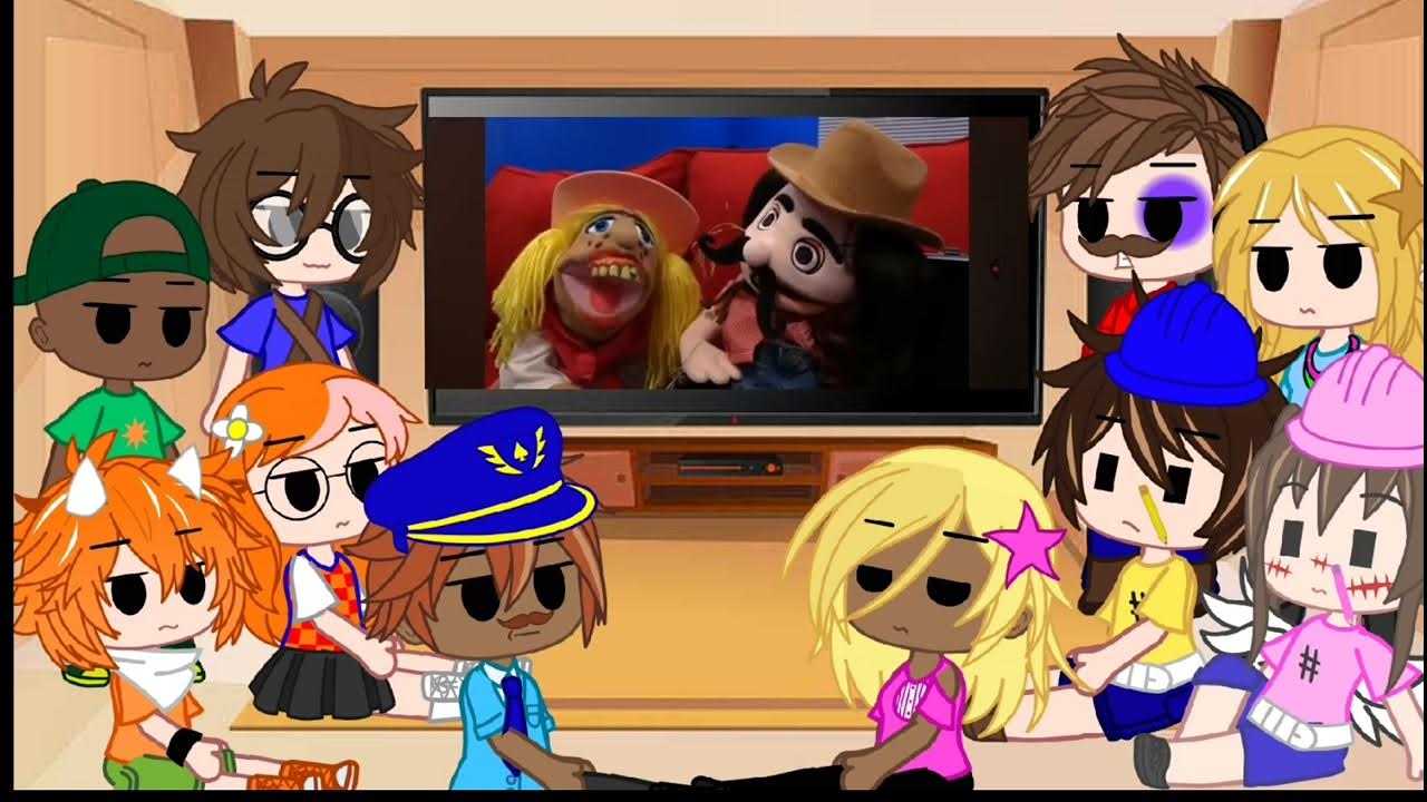 SML characters react to SML movie Jeffy the country singer - YouTube