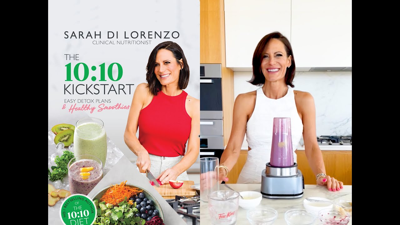 MENOPAUSE RELIEF SMOOTHIE | 10:10 KICKSTART | SARAH DI LORENZO - YouTube