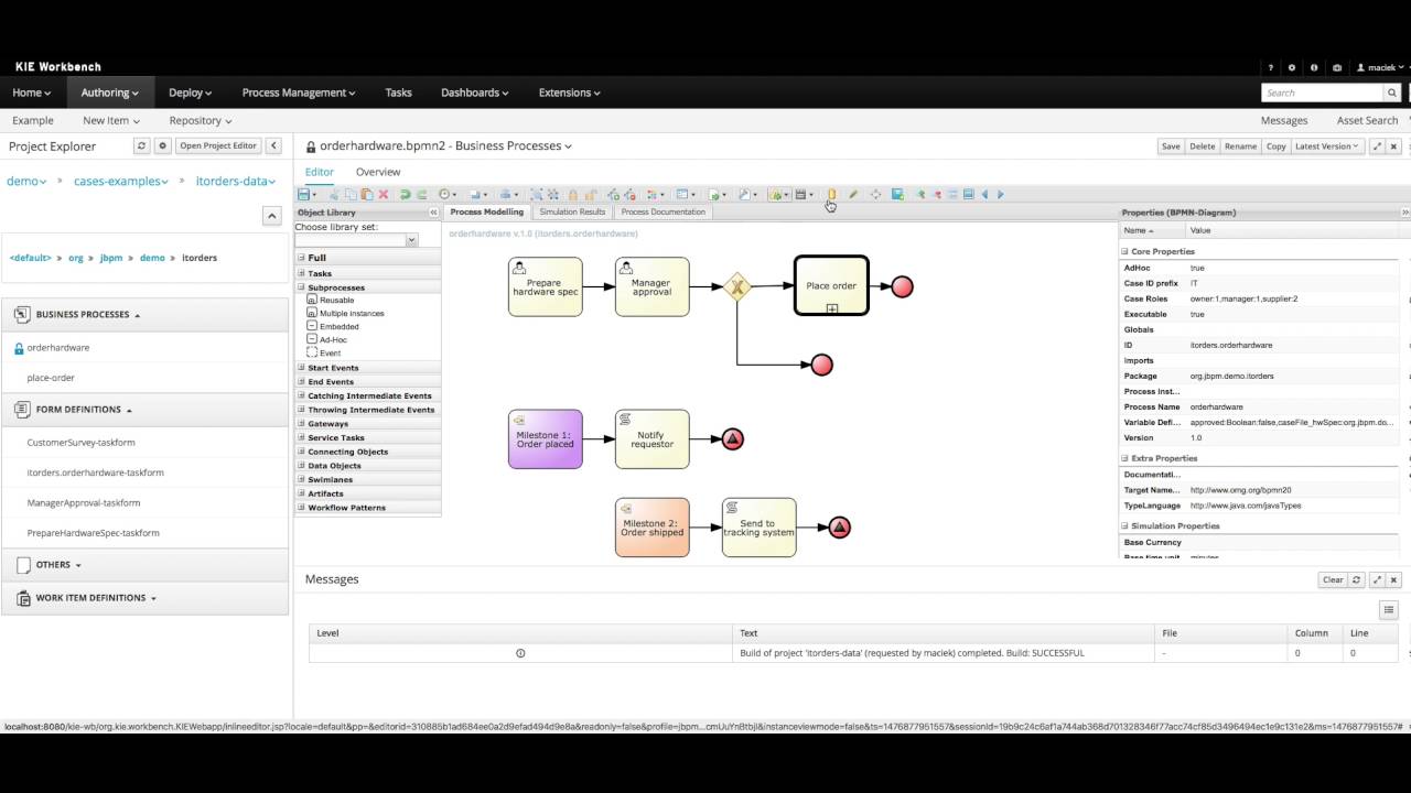 Case management with case data - authoring - YouTube
