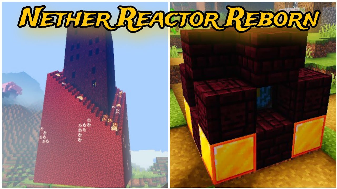 Nether Reactor Reborn Addon - YouTube