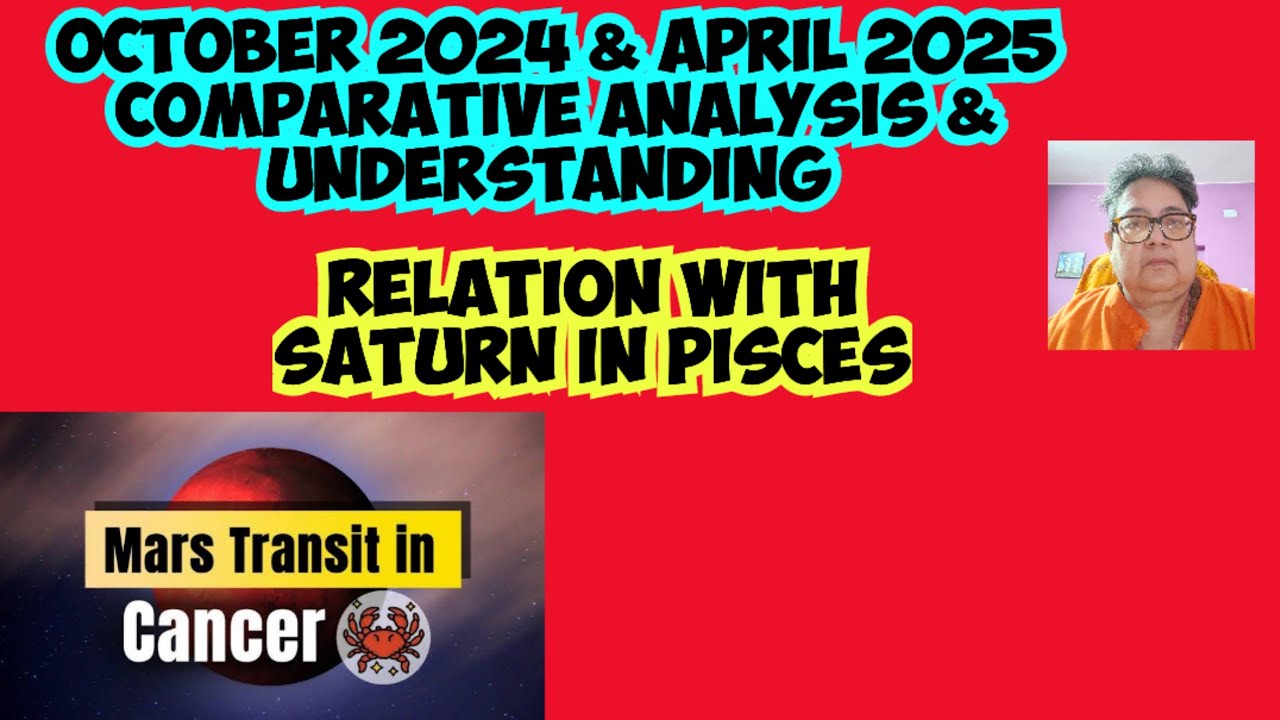 April 3rd Mars In Cancer: Twice In 6 Months. Relation With Saturn/ Rahu ...