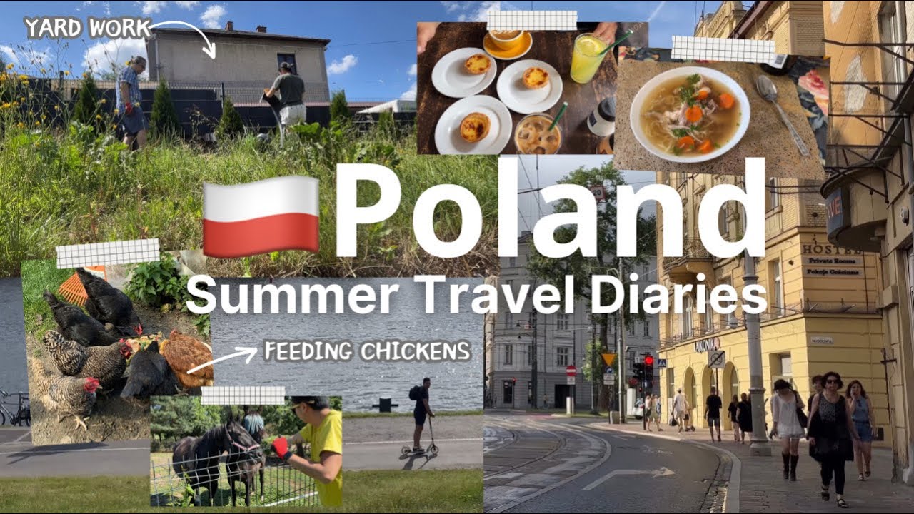Peaceful Travel Vlog In Poland, Krakow, Life In Polish Village | Life ...