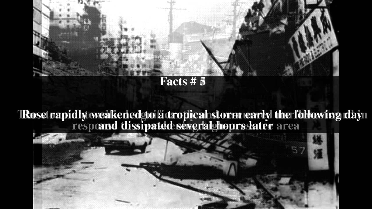 Typhoon Rose (1971) Top # 9 Facts - YouTube
