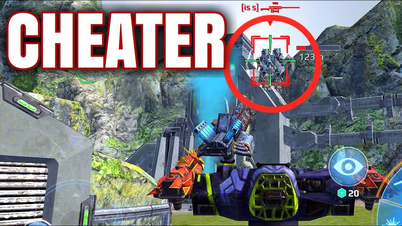 [WR] Cheater Exposed / Custom Game Mode With A Hacker / War Robots ...