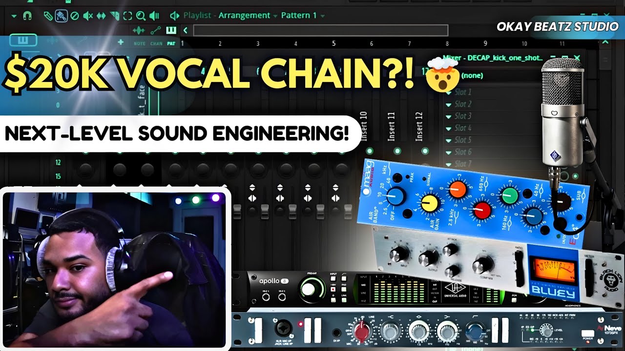 $20k Analog Vocal Chain EXPLAINED | Microphones, Preamps & Compressors ...