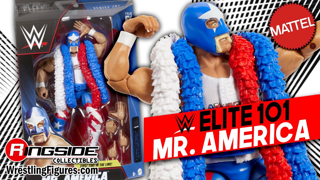 WWE Figure Insider: Mr. America - Mattel WWE Elite 101 Wrestling Action ...