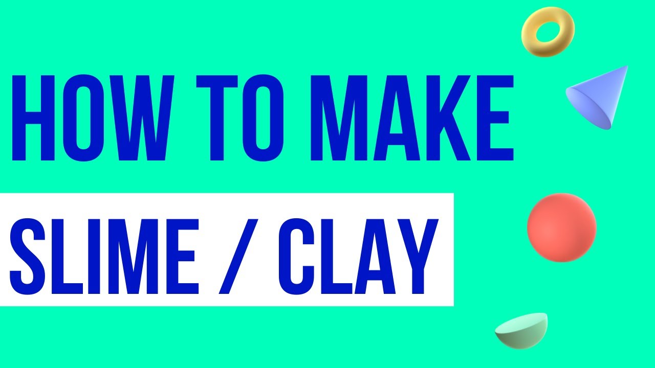 How to make Stretchy Clay | Slime | Hari craft DIY - YouTube