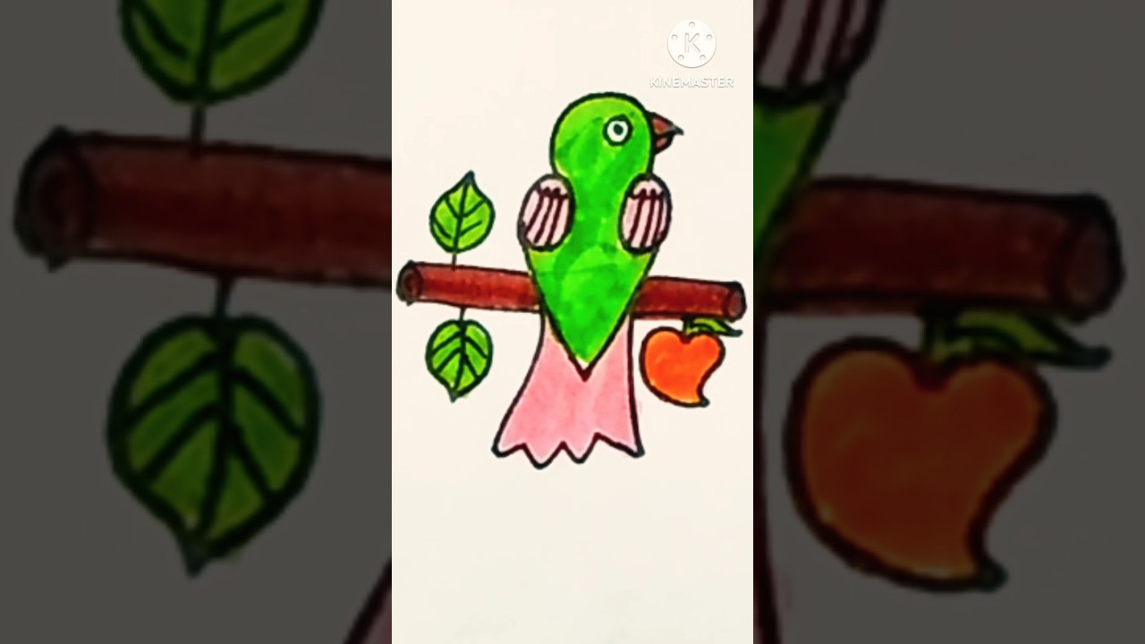 How to Drowing colouring 00 Letter From a Bird for kids ll Easy Step by ...