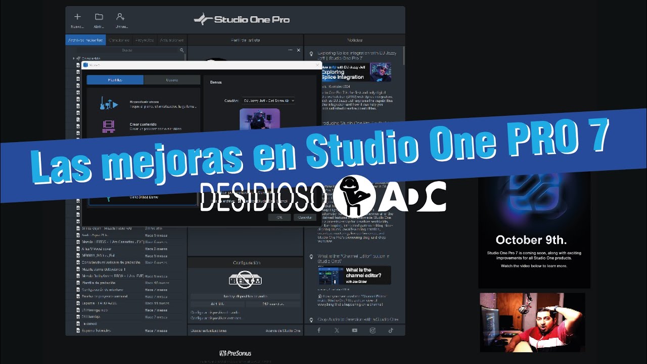 "¡Novedades de Studio One Pro 7! Mejores Funciones y Actualizaciones ...
