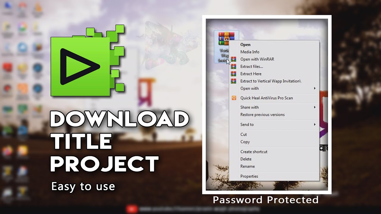 Free Download Project No.2 for Edius 7 8 9 | How to edit Project ...