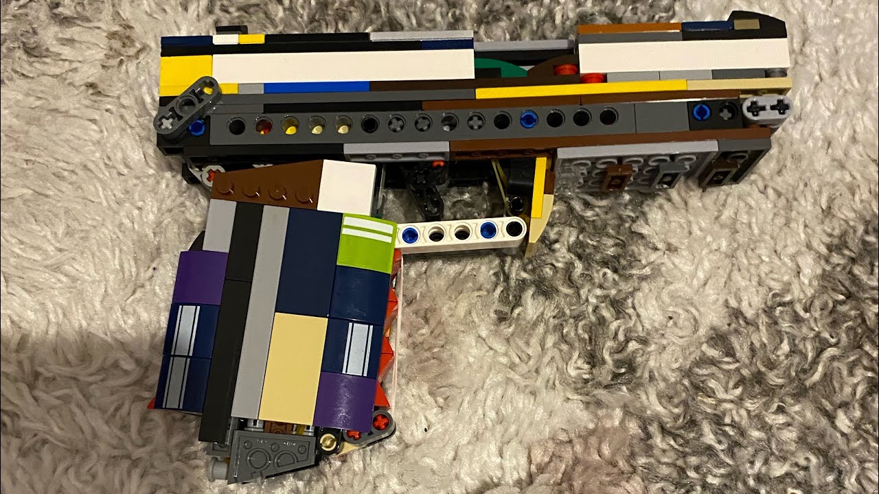 Lego Glock 18 (working) - YouTube
