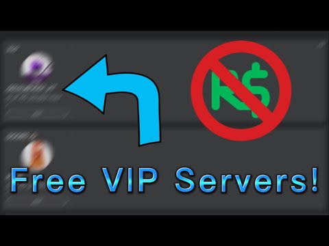 How to get Free VIP Servers in Roblox! (Best Methods!) - YouTube