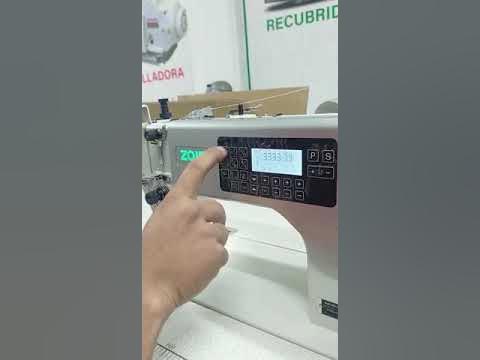 RECTA INDUSTRIAL AUTOMÁTICA MARCA ZOJE MODELO A8100 / PERÚ MÁQUINAS - YouTube