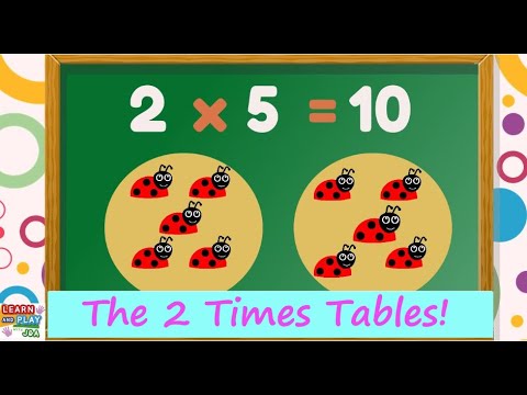 Let's Learn the 2 Times Tables! (Behind the scenes included!) - YouTube