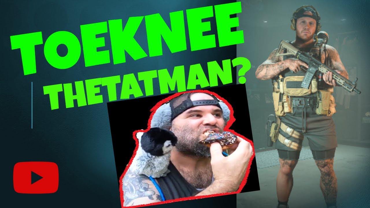 TOEKNEE THE TATMAN PLAYS WARZONE - YouTube