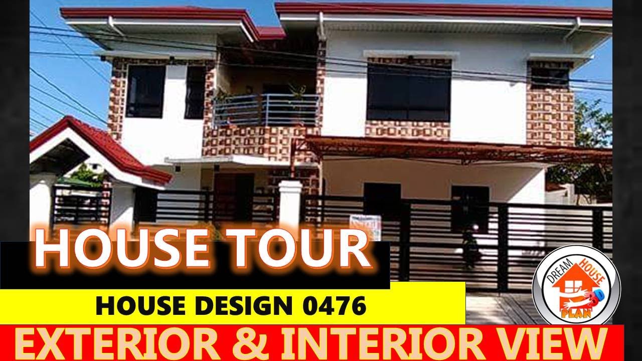 HOUSE VIDEO VLOG 1312 / HOUSE TOUR VIEW DESIGN 0476 EXTERIOR - INTERIOR ...