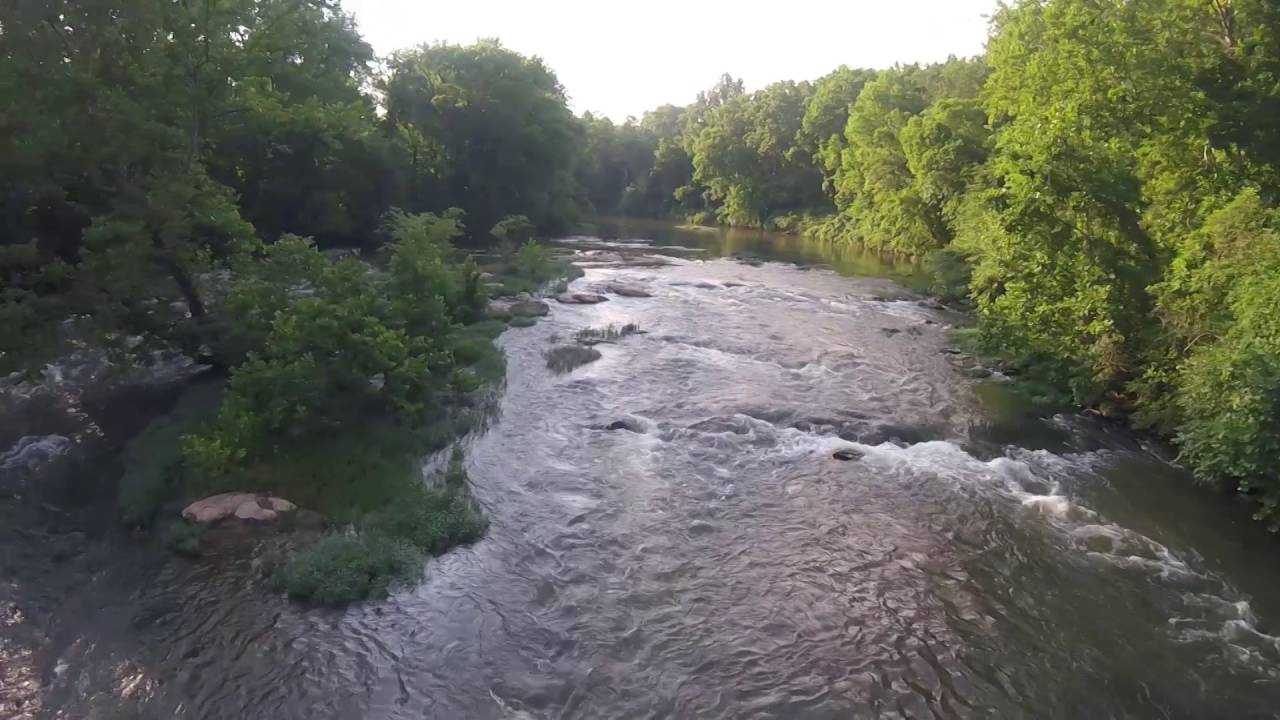 Paramotoring the Rivanna River - YouTube