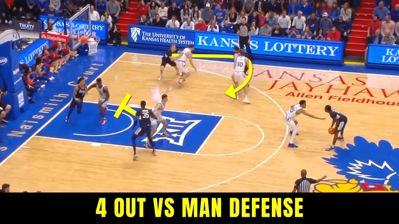 4 Out Flex Offense Variation - YouTube