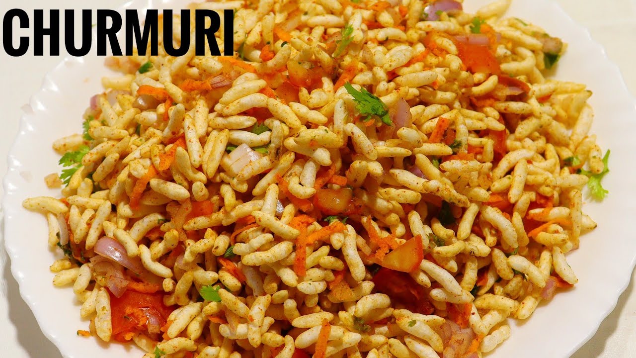EASY & TASTY STREET STYLE CHURMURI | CHURMURI RECIPE | PUFFED RICE ...
