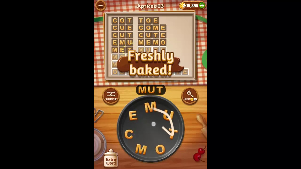 Word Cookies Apricot Pack Level 3 Answers - YouTube