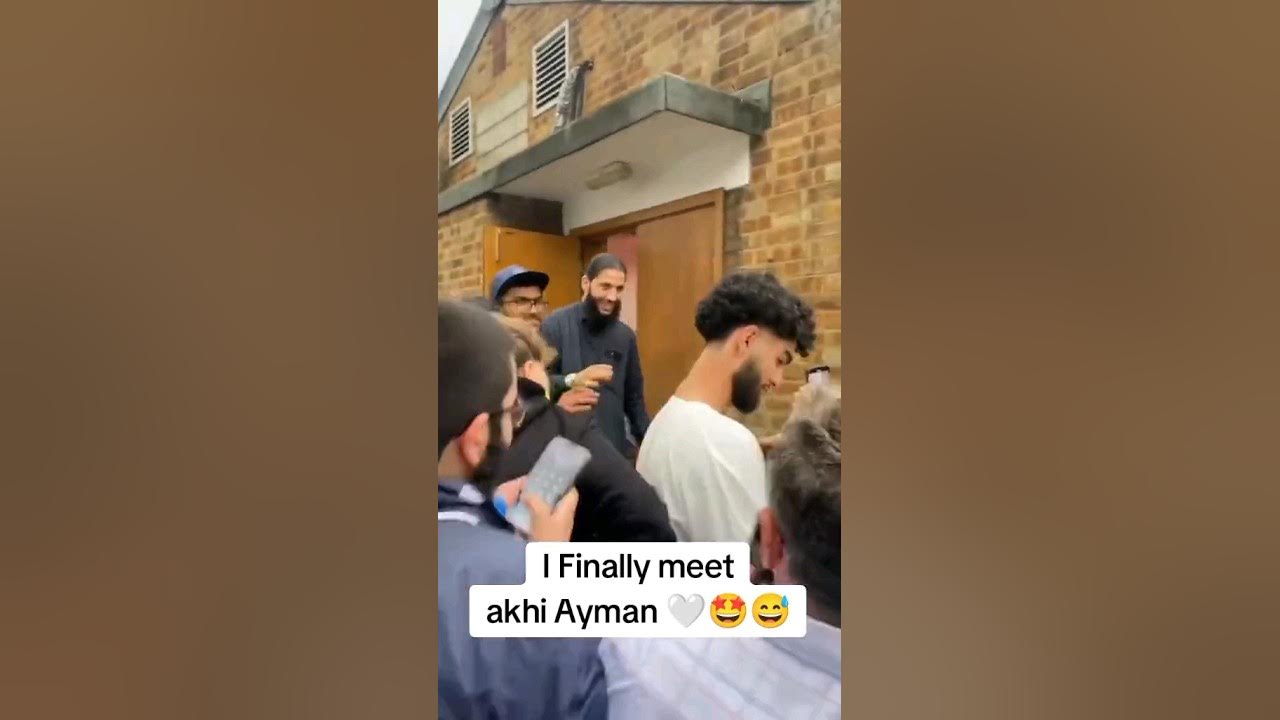 Finally Meet Akhi Ayman Youtube