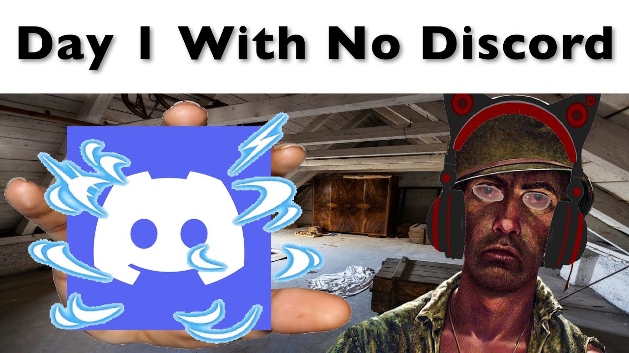 Day 1 With No Discord.. - YouTube