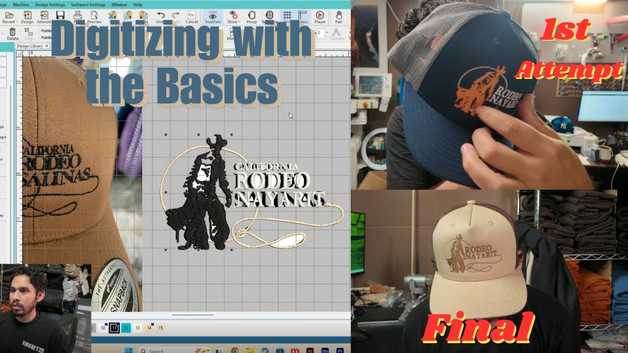 Digitizing with Hatch software: Testing and perfecting embroidery ...