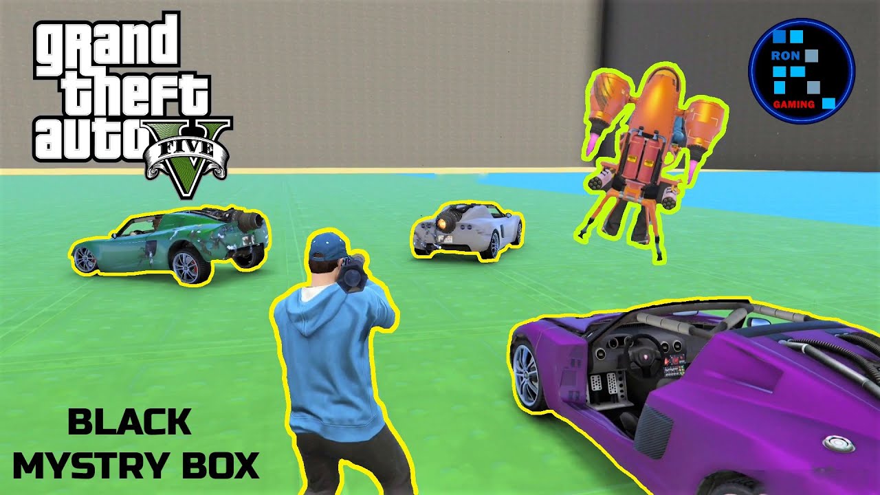 GTA V | Black Mystery Box Amazing Funny Gameplay - YouTube