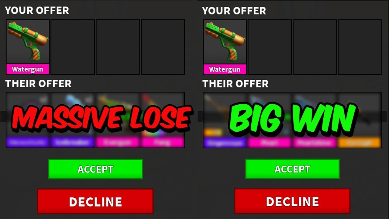 What Do People Offer For The New WATERGUN? (MM2) - YouTube