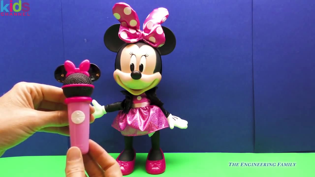 Kids Toys 2017 - MINNIE MOUSE Disney Minnie Mouse Singing Popstar a ...