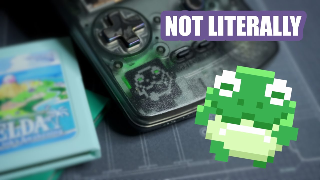 Powering the Game Boy Color with Frogs - YouTube