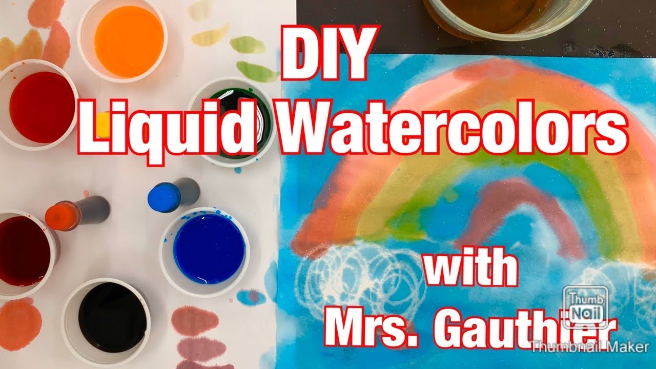 DIY Mix Your Own Liquid Watercolor Paint Using Food Coloring YouTube diy-mix-your-own-liquid-watercolor-paint-using-food-coloring-youtube