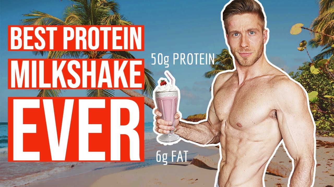 Healthy PROTEIN Milkshake - Low Calorie Macro-Friendly Shake Recipe ...