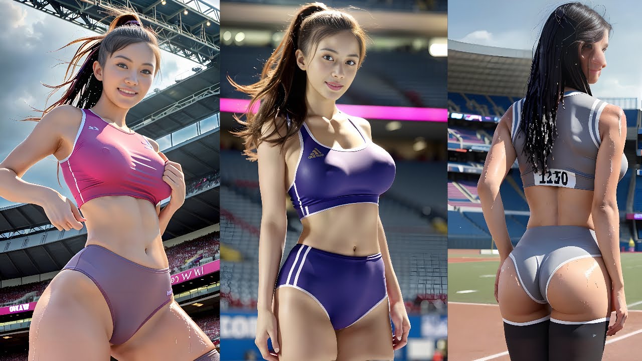 육상 선수는 크면 않되나요 Track And Field Athlete Ai Art 그림 실사 모델 Youtube