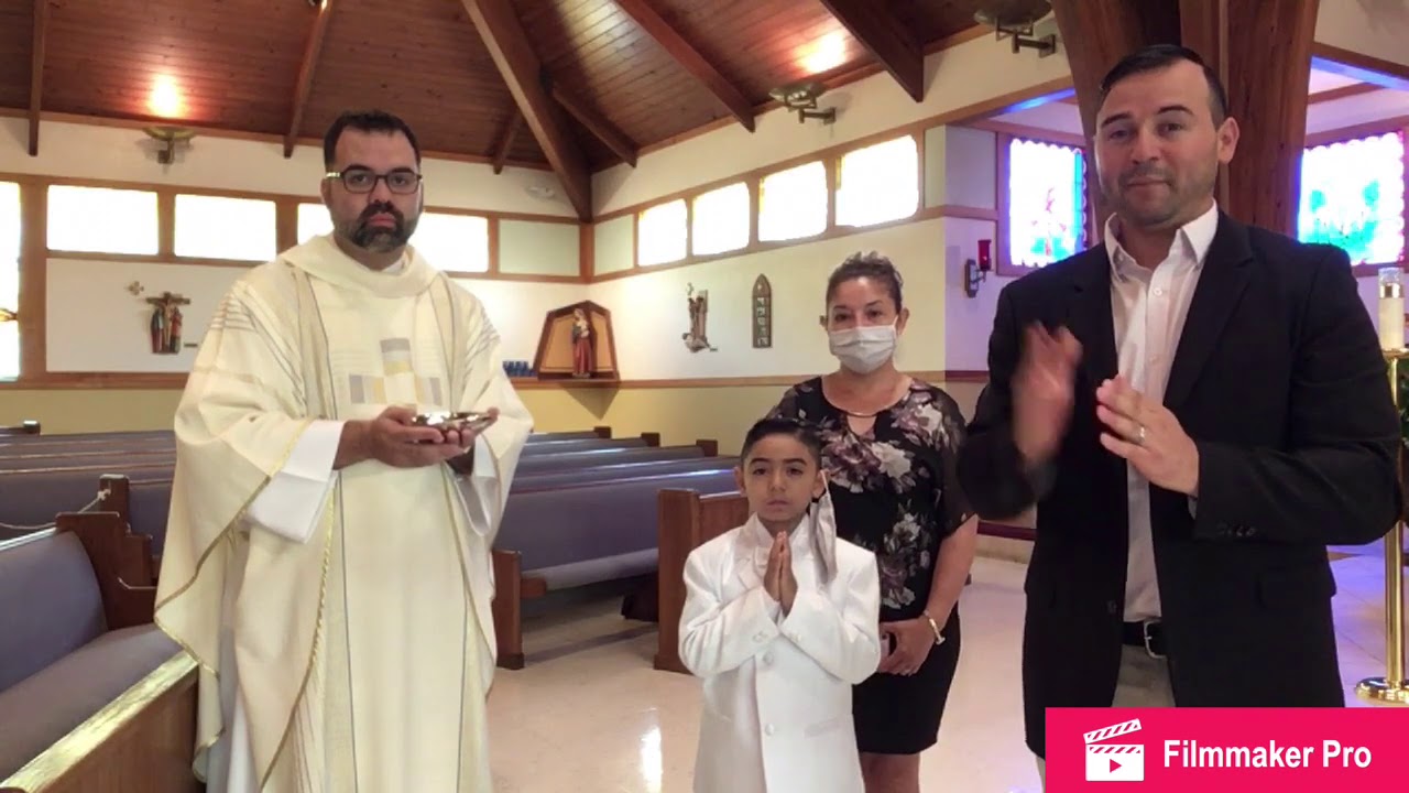First Communion Training Spanish - YouTube
